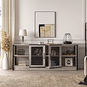 Amyove TV Stand, Grey