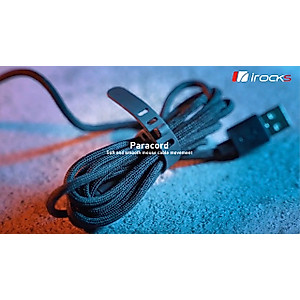 i-rocks M40E Esports Grade Ultralight 62g Performance Gaming Mouse with D2FC-F-K(60MN) Micro Switches, PMW 3389 Optical Sensor (Up to 16,000 DPI) & RGB Lighting