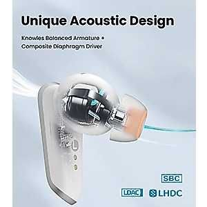 Edifier NeoBuds Pro Hi-Res Bluetooth Earbuds - Hybrid Active Noise Cancelling Earbuds with LDAC & LHDC - Wireless Earbuds - 6 Mics for Call - 24H Playtime App