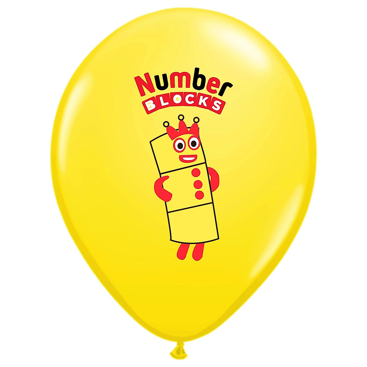 Number Blocks Balloons for Number Blocks Party Supplies| 30Pcs Colorful Balloons for Number Blocks Birthday Decorations| Number Birthday Party Decors