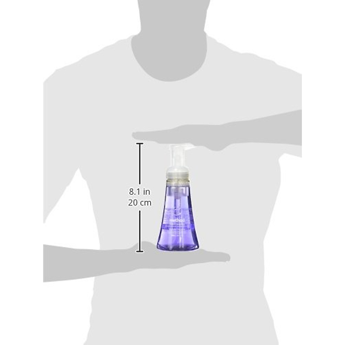 Method Foaming Hand Soap, French Lavender, Biodegradable Formula, 10 Fl Oz (Pack of 6)