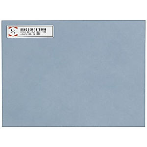 Avery Mailing Address Labels, Inkjet Printers, 10,000 Labels, 1/2 x 1-3/4, Permanent Adhesive, Easy Peel (5 Packs 8167)