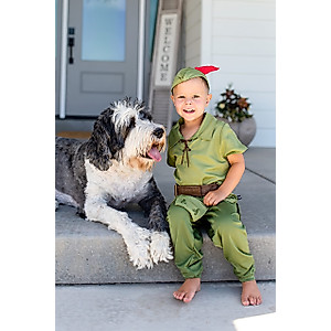 Little Adventures Child Peter Pan Costume (Large Age 5-7) - Machine Washable Child Pretend Play and Party Costume