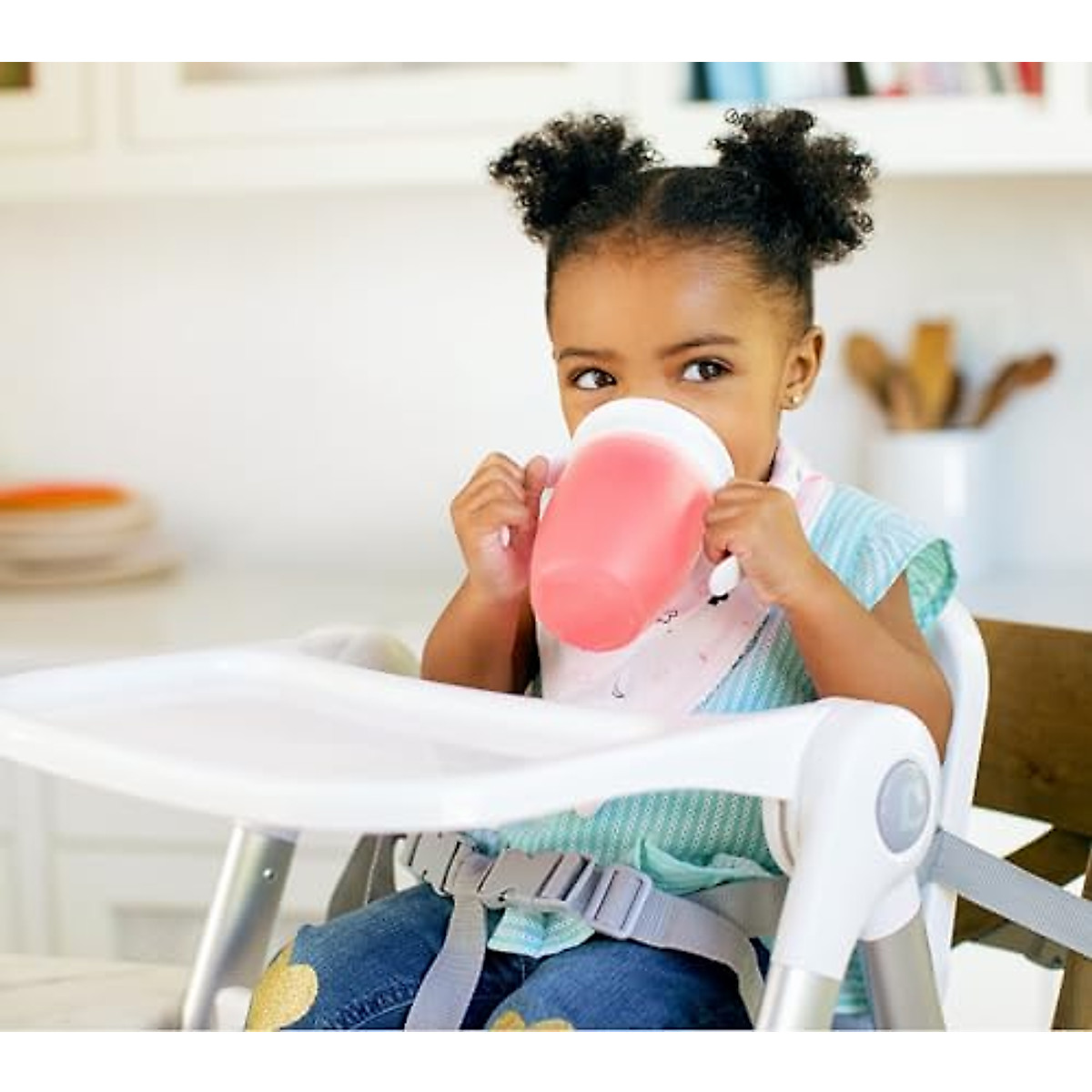 Munchkin Miracle 360 Trainer Cup, 7 Ounce 1-Pack - Pink by Munchkin