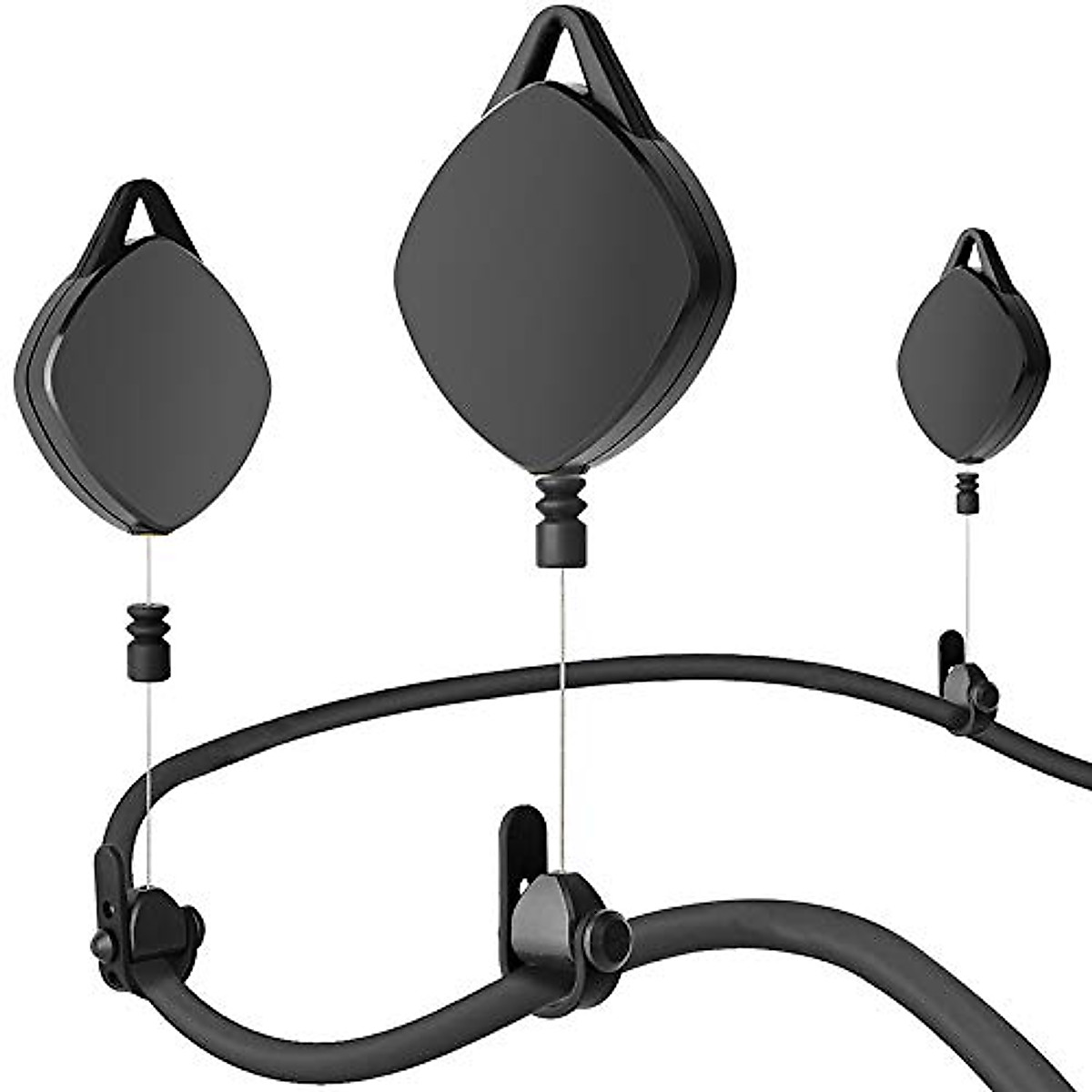 Cobeky 3Pcs Silent VR Cable Pulley System for Vive/Vive Pro/Rifts/PS/Windows VR/Valve Index VR Cable Management