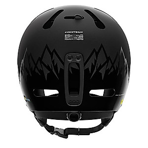 POC Fornix Jeremy Jones Ed. Ski Helmet, Uranium Black, X-Small-Small/51-54 cm