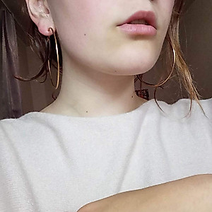 Starain 12 Pairs Gold Hoop Earrings for Women Long Layered Leaf Earrings Vintage Statement Dangle Drop Earrings Set