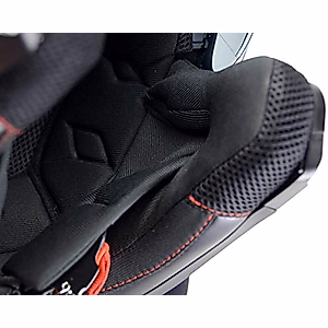 Vega Helmets Unisex-Adult Open Face Motorcycle Helmet (Silver, XXX-Large)