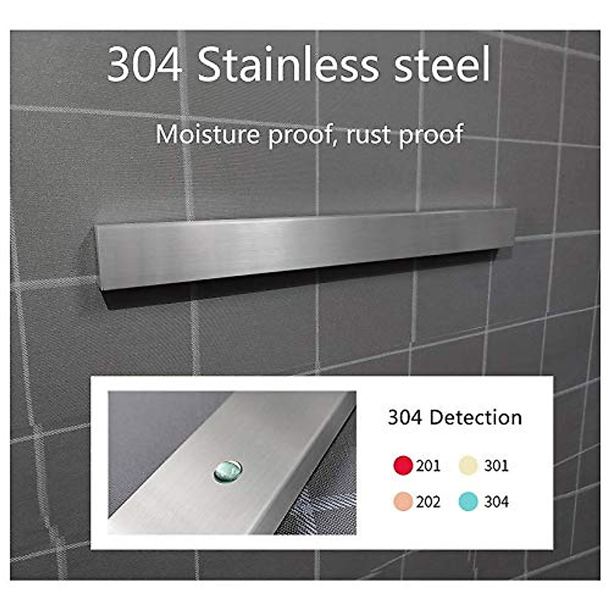 Magnetic Knife Holder for Wall Knife Magnetic Strip Stainless Steel Magnetic Knife Strip Bar Rack Block for Kitchen Utensil Holder 20 Inch Art Supply Organizer, Metal Tools Organizer