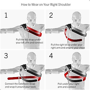 STUNTMAN 360 High Stability Shoulder Mount for Action Cameras - Fits GoPro, DJI Osmo (Action 5 Pro, 4, 3, 2), Insta360 (Ace Pro, Ace, ONE RS, ONE R), and Others