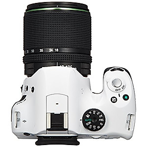 Pentax K-50 16MP Digital SLR with 18-135mm Lens (White) - International Version