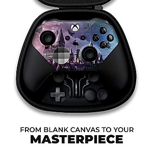 Harry Pottr X-box Elite Controller Series 2 Limited Edition by DreamController Custom Elite Series 2 Controller for X-box One/Series X/S Made with Advanced Hydro-Dip Paint Technology (Not Just a Skin)