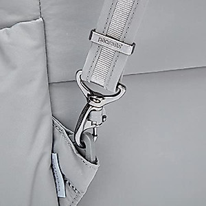 Pacsafe Women's Citysafe CX 17L Anti Theft Backpack-Fits 16 inch Laptop, ECONYL Gravity Gray, One Size