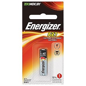 Button Cell Battery, A27, 12V