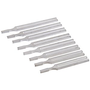 United Scientific™ TFSET8 Aluminum Alloy Tuning Fork Set of 8, 256 Hz to 512 Hz