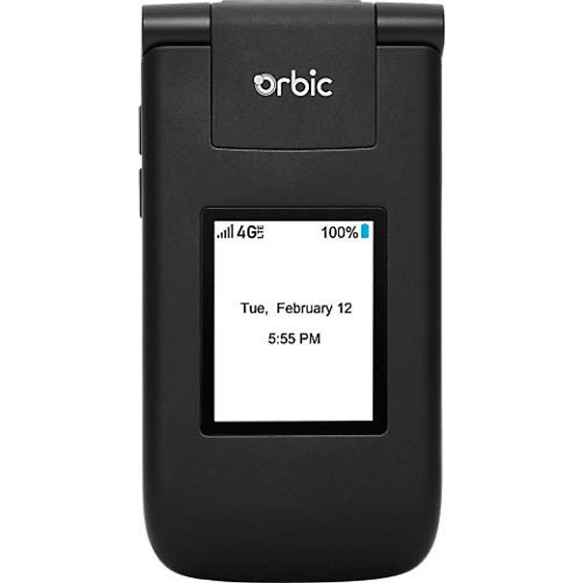 Orbic Journey V Verizon Prepaid 4g LTE Flip Phone - Black