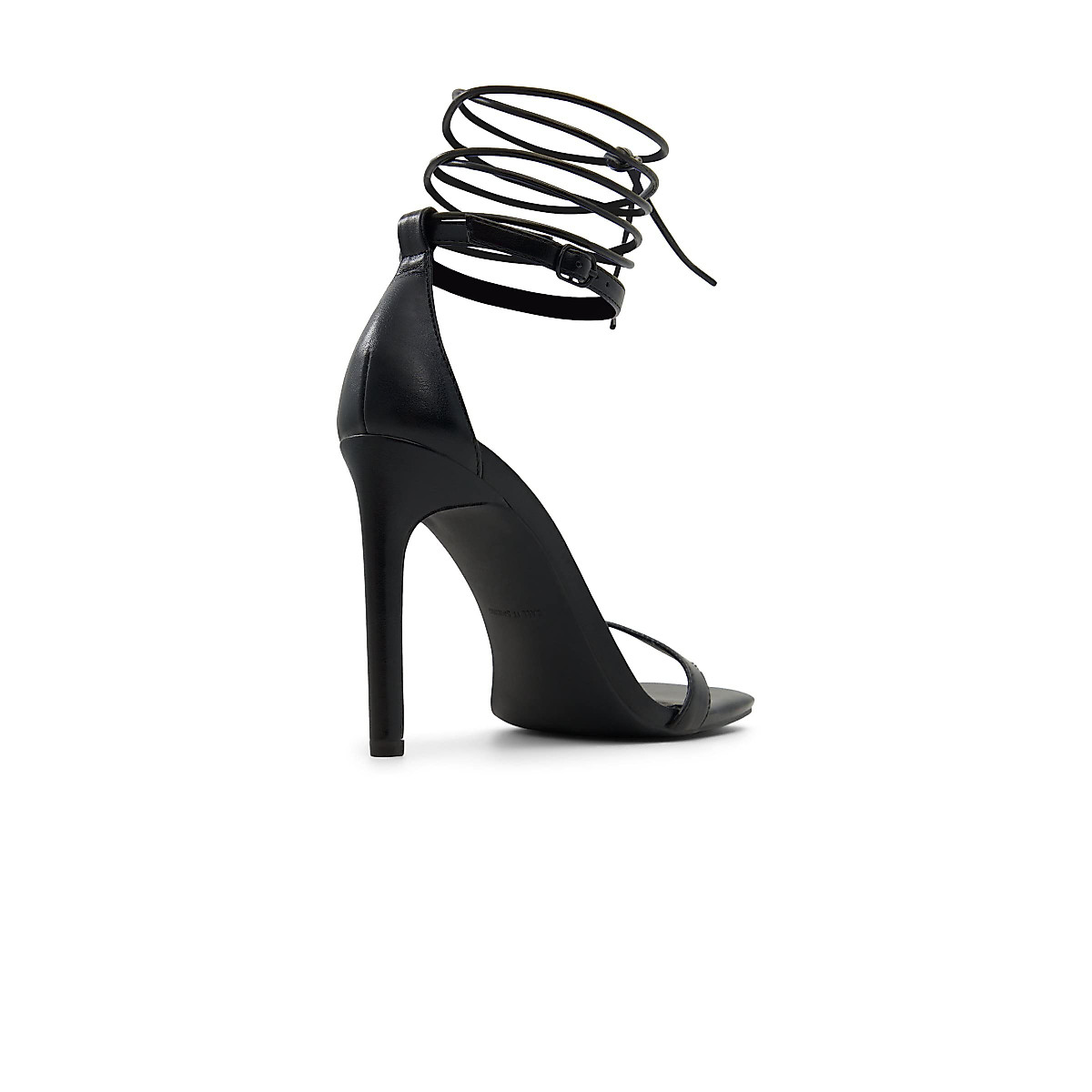 Call It Spring Women's Katsia Heeled Sandal, Black, 7.5