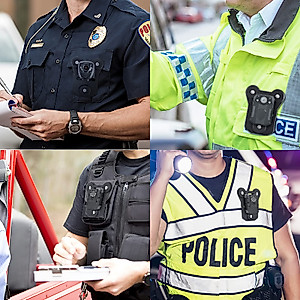 YIJIAOYUN Body Camera Magnetic Mount, Universal Strong Suction Magnet Mount Holder, Stick to Clothes for All Brand Body Cams with Wearable Clips