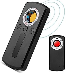 Bravideo Portable Hidden Camera Detectors,GPS Tracker Detector,Anti Spy Wireless Signal Scanner,Infrared Camera Sweeper,Listening Device Detector,for Home/Office/Travel/Car