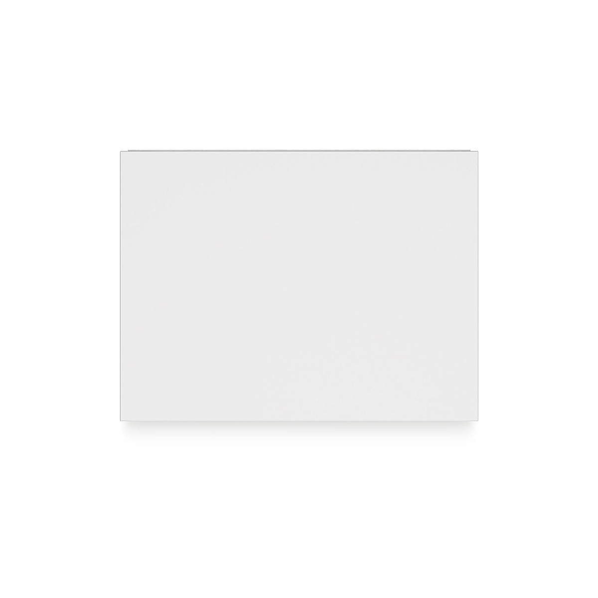 Signature Design by Ashley Hallityn Minimalist 2 Drawer Nightstand for Bedroom, 24.37" Tall, White