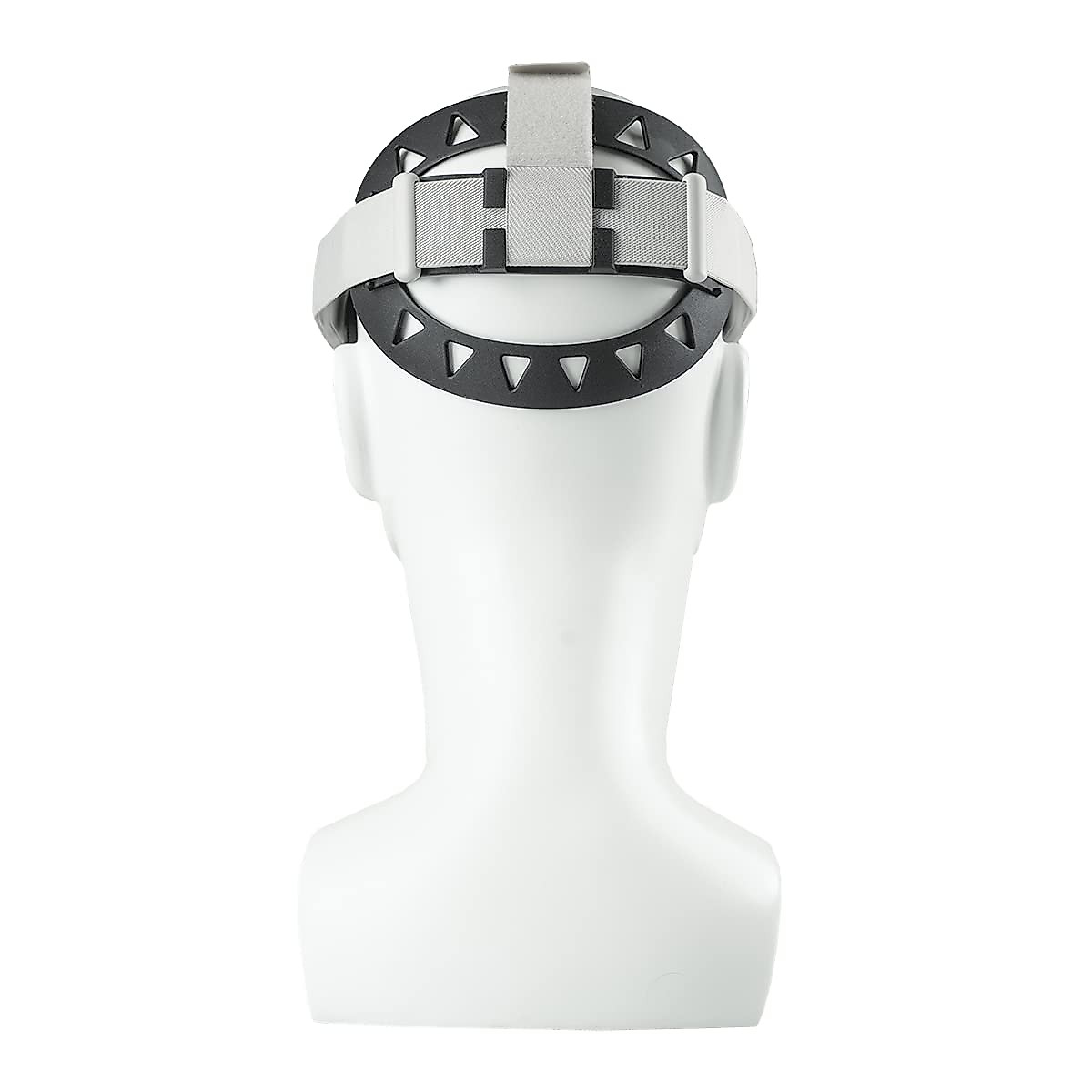 CNBEYOUNG Head Back Padding Compatible with Quest 2 Official Soft Head Strap, Gravity Pressure Balance Cushion Accessories for Quest 2,Reduce Pressure Enhance Support in VR Gaming (Black)