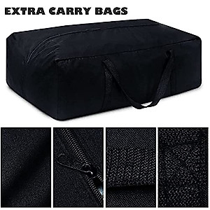 Quictent 13'x26' Heavy Duty Outdoor Gazebo Wedding Party Tent Canopy Shelter with Carry Bags