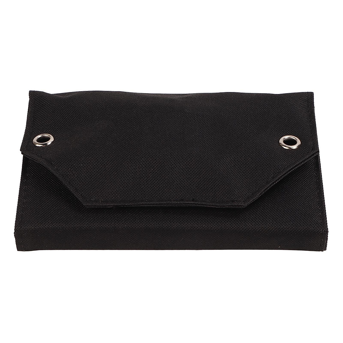 10W USB Solar Panel Charger, Waterproof IP67, Polycrystalline Silicon, Foldable with 24% Conversion Efficiency, Portable for Outdoor Energy Emergencies (Black)