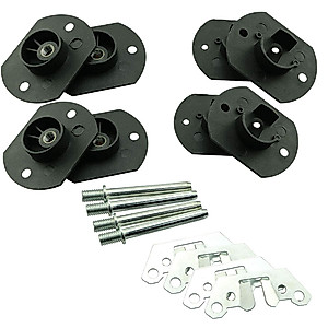 TAODAN 4Sets Sofa Couches Sectional Connector Pin Stays Buckle Style Furniture Connector Parts