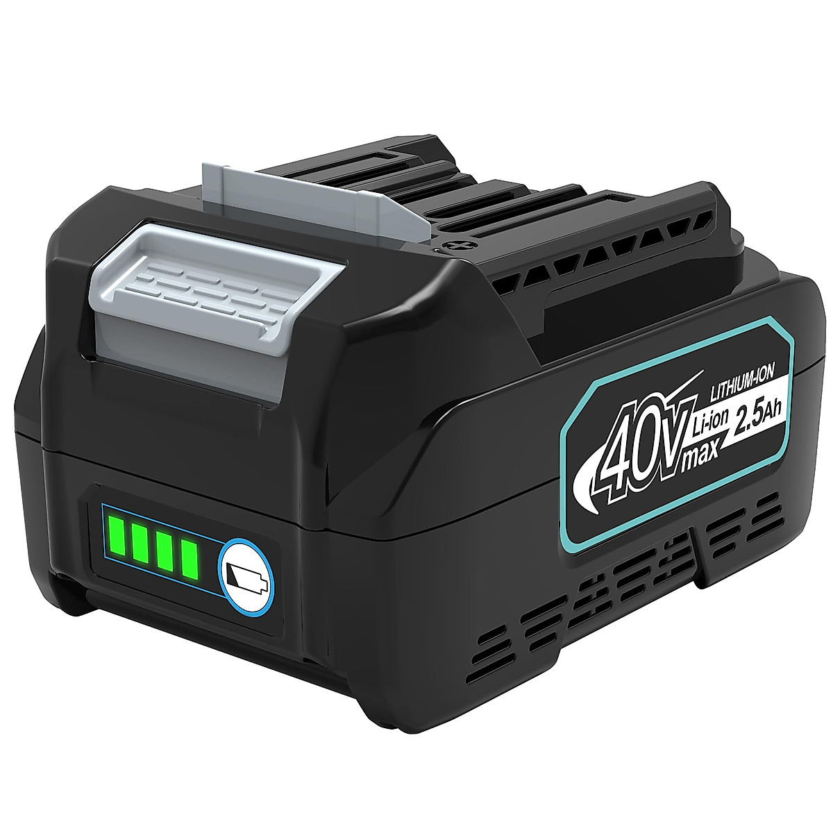 Rocivic Replace for Makita 40V Battery BL4025 2500mAh, Compatible with Makita 40 Volt max XGT Cordless Tools and 40 Volt Battery Charger