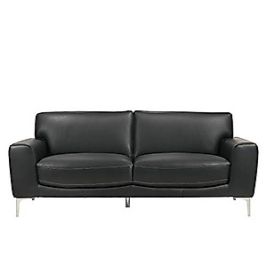 New Classic Furniture Carrara Sofa, Black