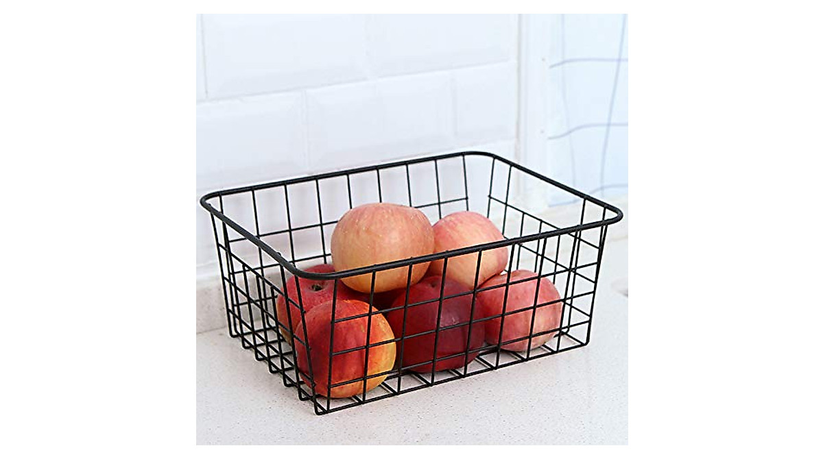 Aeggplant Kitchen Wire Baskets - Stylish Storage Solution