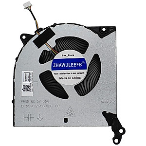 ZHAWULEEFB Replacement New Laptop CPU+GPU Cooling Fan for Lenovo Legion 5-15IMH05H R7000 Y7000 (2020) Y550-15E DC28000FCF2 FM9J DFS5K323161A1C FM9H DFS5M325063B1C DC28000FAF0 DC 5V 0.5A Fan