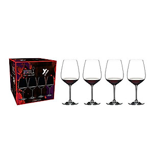 Riedel Extreme Cabernet Wine Glasses, Set of 4, Clear, 28.22 ounces