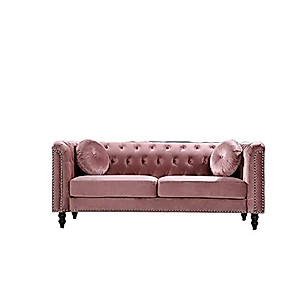 US Pride Furniture S5611-SF Sofas, Rose