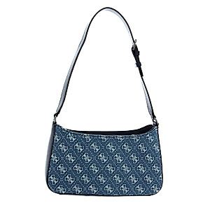 GUESS Noelle Shoulder Bag Denim Multi One Size