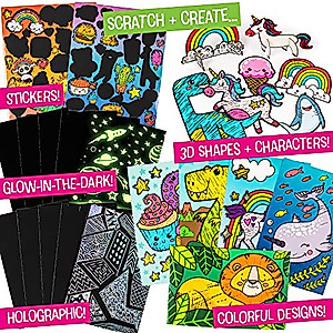 Made By Me Scratch & Color Art Kit by Horizon Group USA