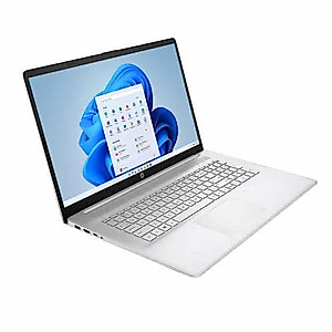 HP 2022 17.3" HD+ Touchscreen Business Office Laptop, AMD Ryzen 5 5500U(Beats Intel i5-1135G7), Webcam, Bluetooth, 32GB DDR4 RAM, 1024GB PCIE SSD, Bundle with Stylus, Windows 10 Home, Silver