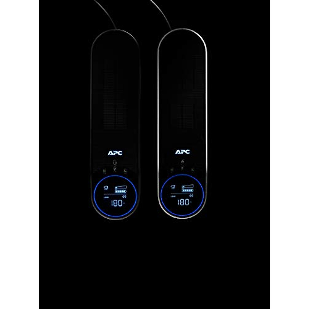 APC Gaming UPS, 1500VA Sine Wave UPS Battery Backup with AVR and (3) USB Charger Ports, BGM1500B, Back-UPS Pro Uninterruptible Power Supply, Midnight