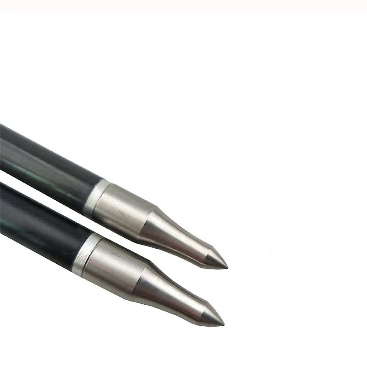 AMEYXGS 12 Pack 100/125/150 Grain Screw in Field Point Archery Bullet Points Stainless Steel Arrow Tips for Targeting Practice (125 Grain)