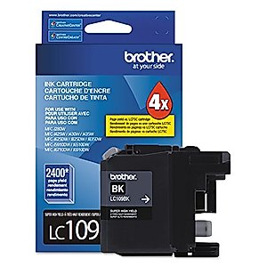 Brother Lc109bk Lc109bk Innobella Super High-Yield Ink, Black