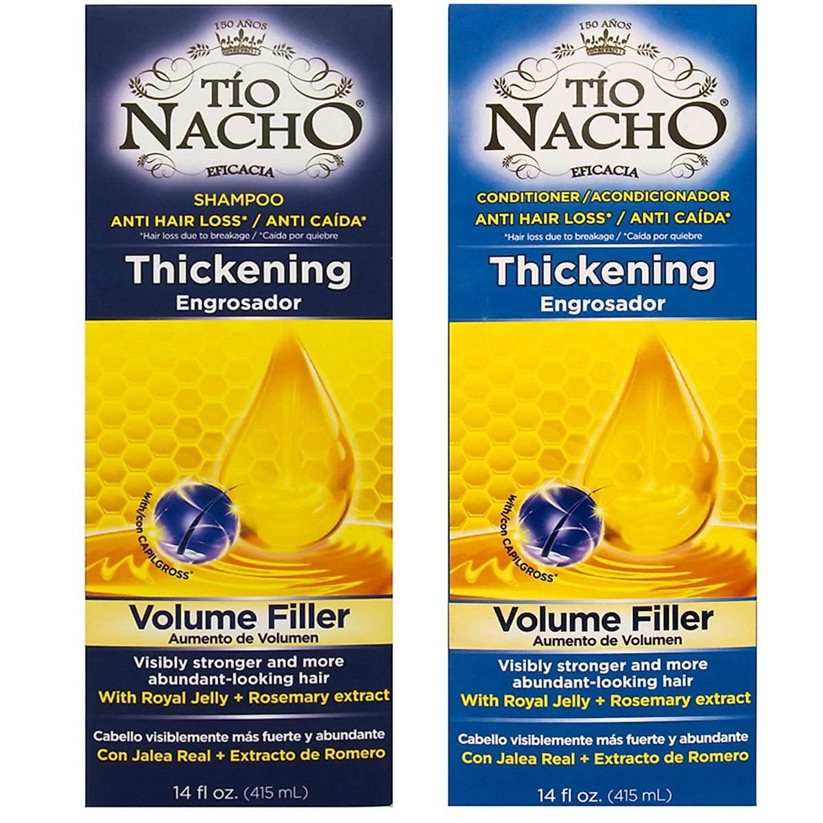 Tio Nacho All Day Volume Natural Lightening Shampoo and Conditioner Duo 14 oz