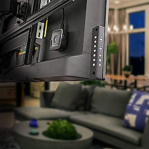 Monacor Monster HDTV Wireless Headphone KIT B, Black (MTH91001WW)