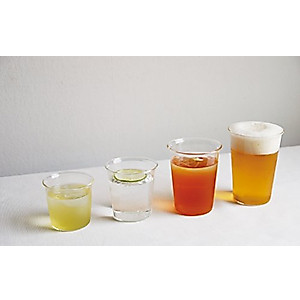 KINTO 8432 CAST Beer Glass, 15.2 fl oz (430 ml), Heat-resistant Glass, Microwave and Dishwasher Safe