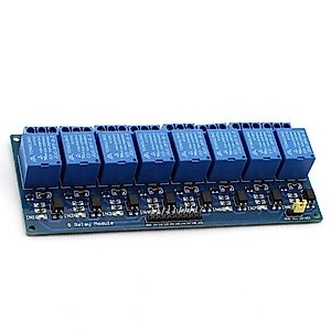 8 Channel Relay Module with Optocoupler 5V Low Level Trigger Relay Expansion Board for Arduino UNO R3 DSP ARM PIC AVR STM32 Raspberry Pi