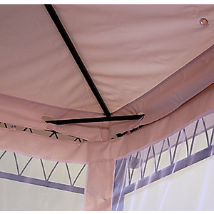 Garden Winds Replacement Canopy Top Cover for The Havenbury Gazebo - Beige