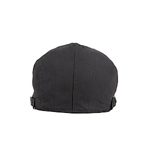 2 Pack Men's Cotton Flat Ivy Gatsby Newsboy Driving Hat Cap