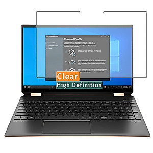 Vaxson 3-Pack Screen Protector, compatible with HP Spectre x360 15-eb0000 2 in 1 15.6" TPU Film Protectors Sticker [ Not Tempered Glass ]