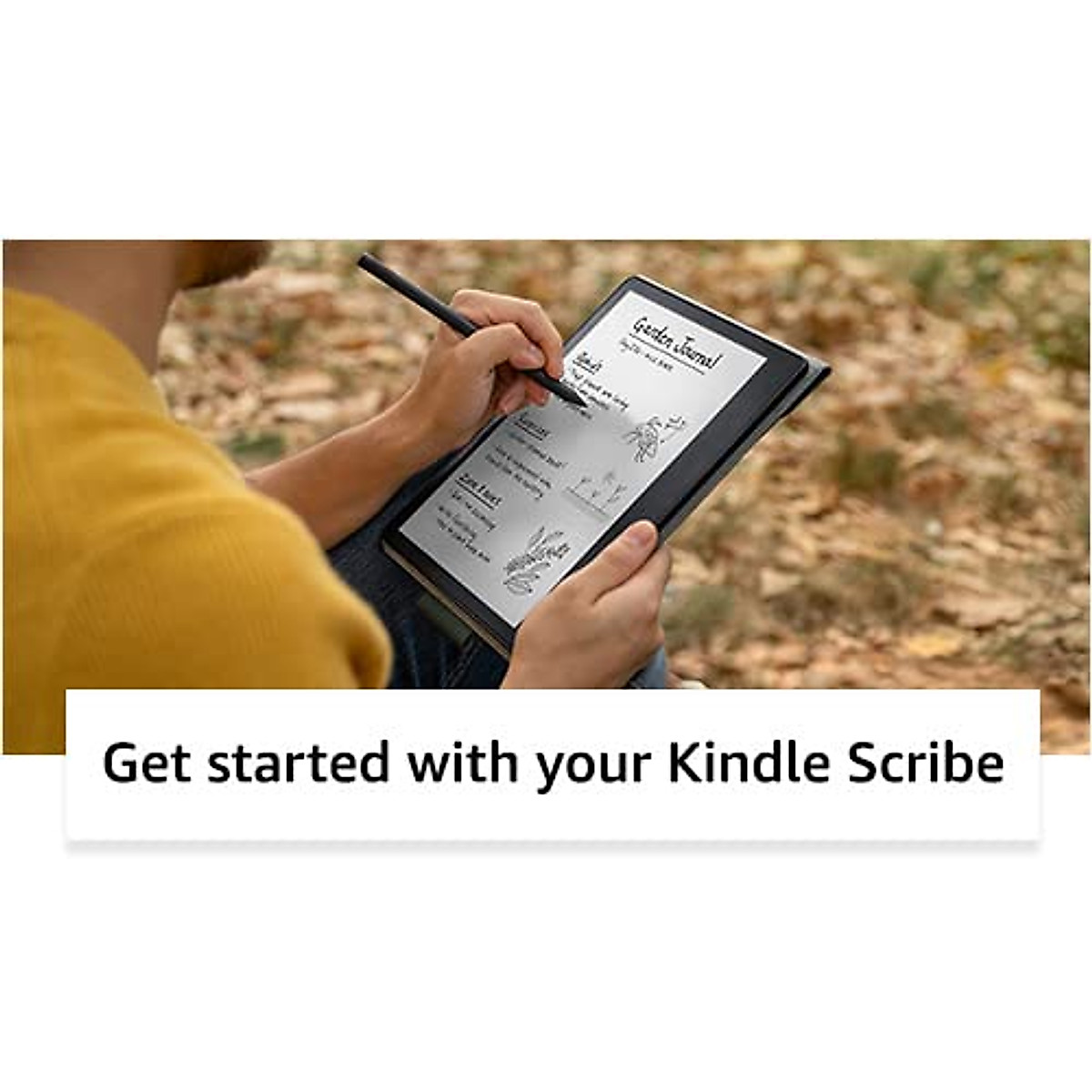 Kindle Scribe (32 GB) the first Kindle for reading, writing, journaling and sketching - with a 10.2” 300 ppi Paperwhite display, includes Premium Pen
