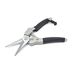 Silverline by Capralite Multi-Purpose Goat Hoof TrimmerShear Garden Wire Pipe Cutting Tool, Silver