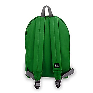 Everest Basic Backpack, Emerald Green, One Size
